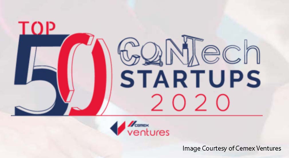 Construction Startup Competition Yield Global Top 50 Contech startups