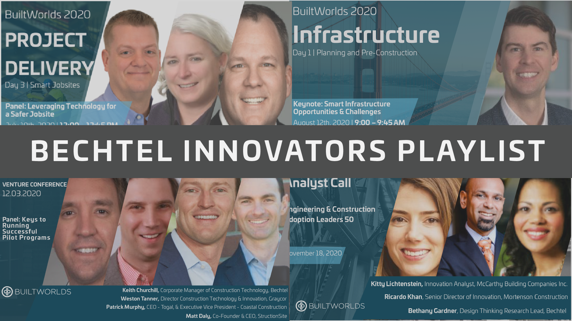 New Bechtel Chief Innovation Officer to Keynote Summit, Reflecting ...