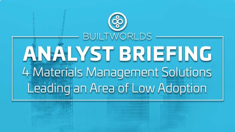 4 Materials Management Solutions Leading an Area of Low Adoption ...