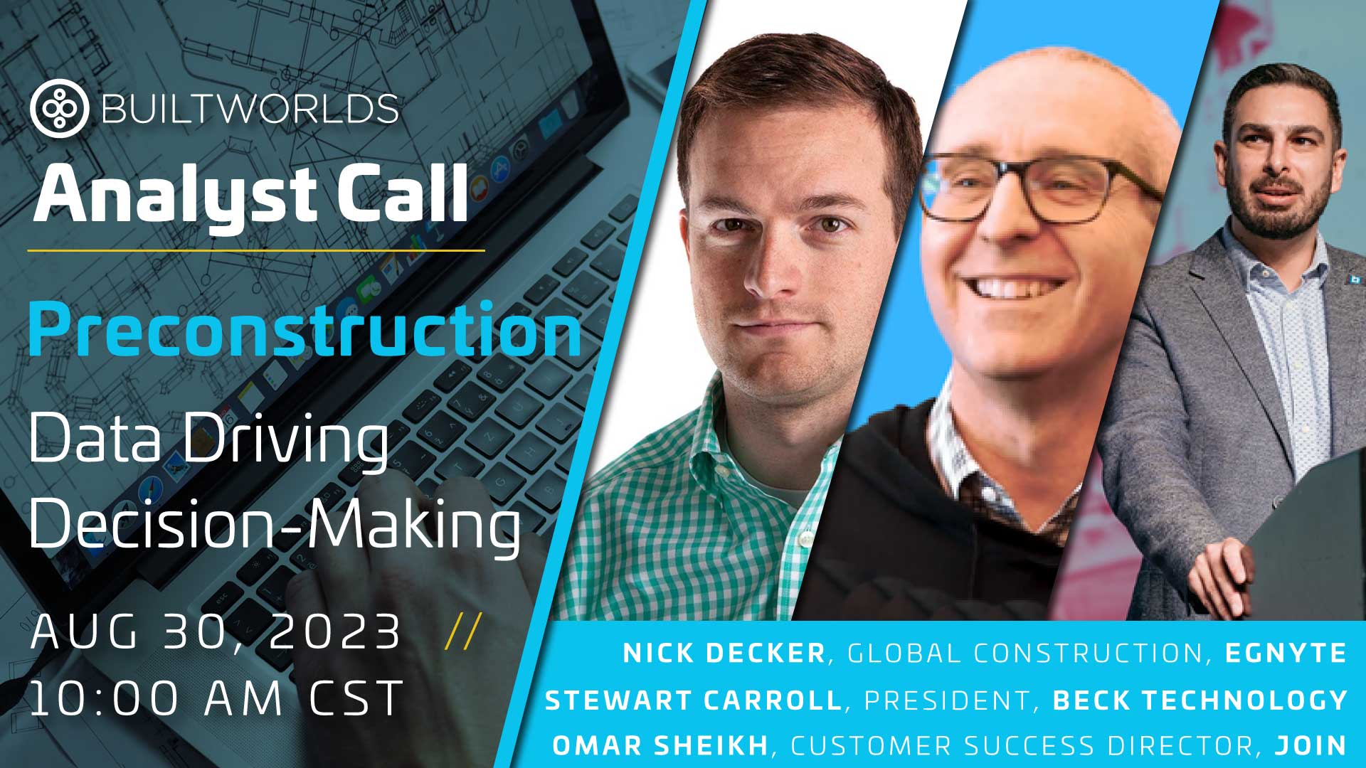 Preconstruction - Data Driving Decision-Making - BuiltWorlds