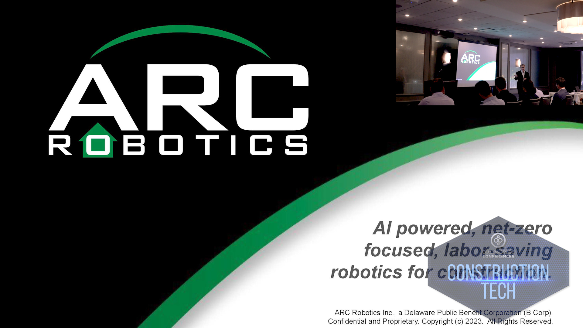 Demo Drop - Contech Conference Winner - ARC Robotics