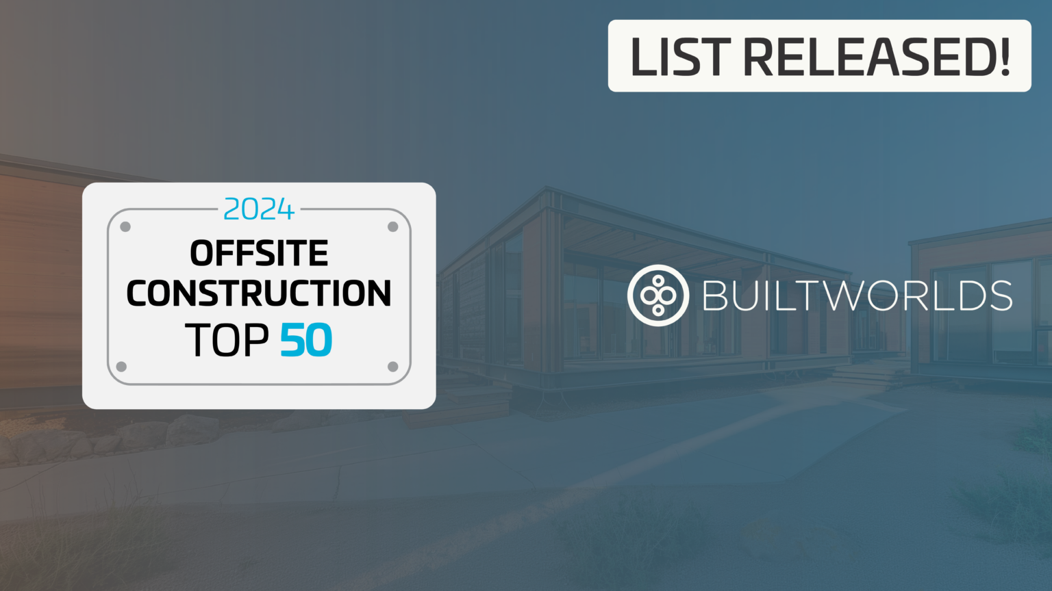 2024 Building Tech 50 List - BuiltWorlds