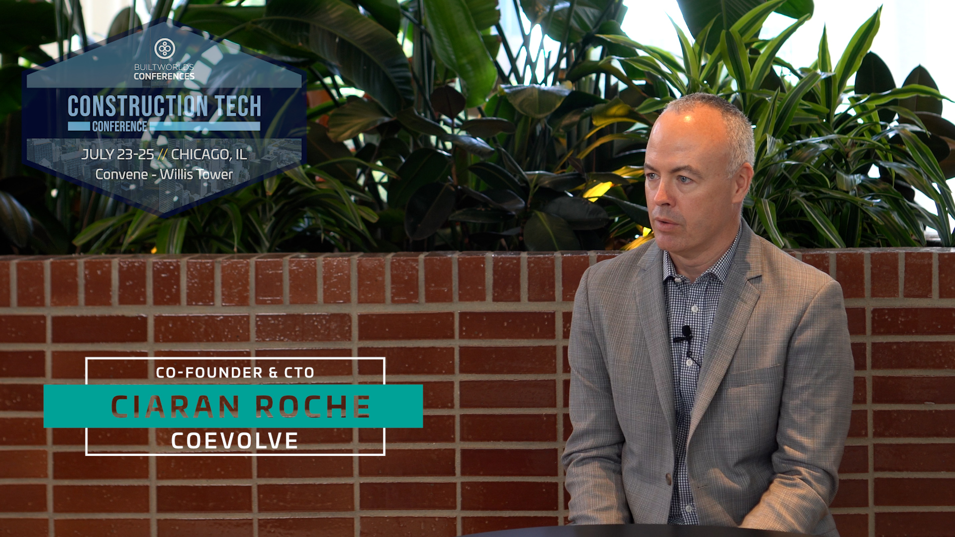 ConTech Talks: Ciaran Roche, Co-Founder & CTO, Coevolve - BuiltWorlds