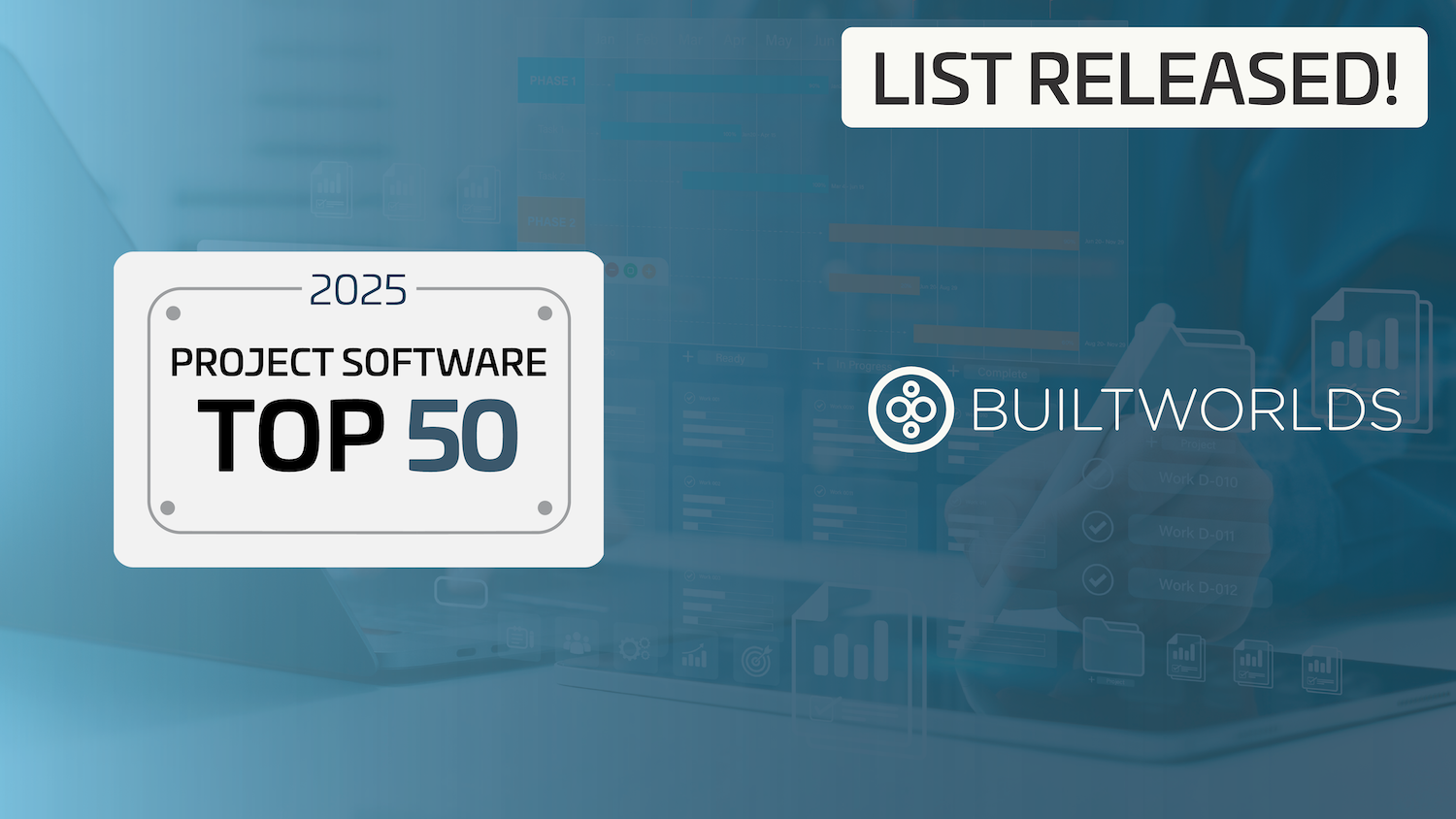 2025 Project Software Top 50 List - BuiltWorlds